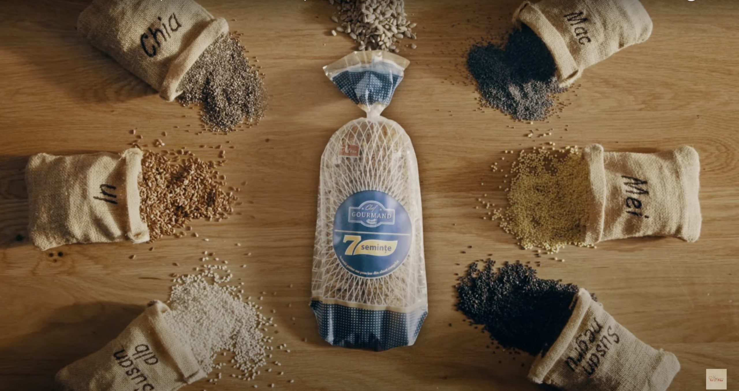 Chef Gourmand 7 Semințe – Gust desăvârșit! - Vel Pitar - Cel Dintai Brutar